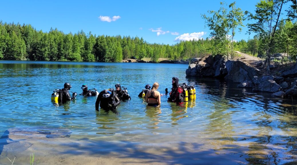Kurssisukelluksia Kunissa | Urheilusukelluskerho Delfin ry